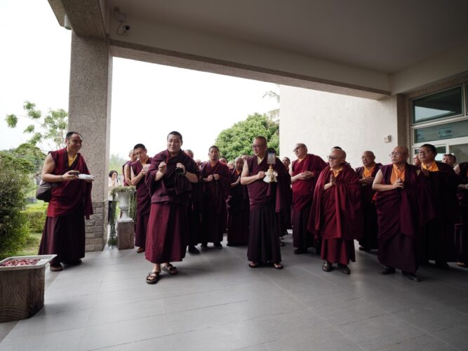 Empowerment and consecration ceremony at Karma Kagyu Monastery, Tainan ...