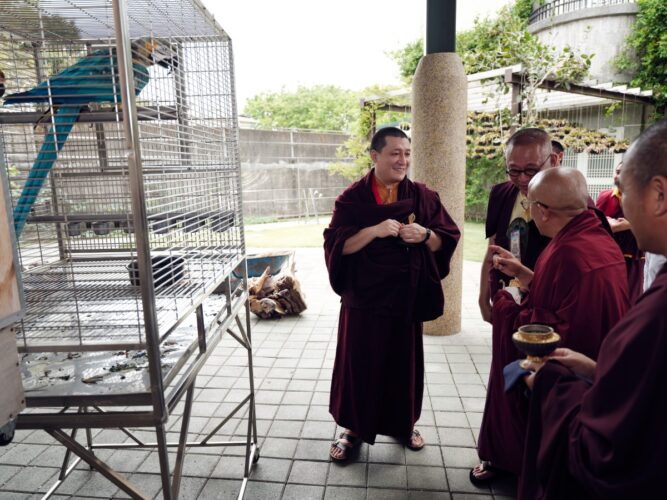 Empowerment and consecration ceremony at Karma Kagyu Monastery, Tainan ...