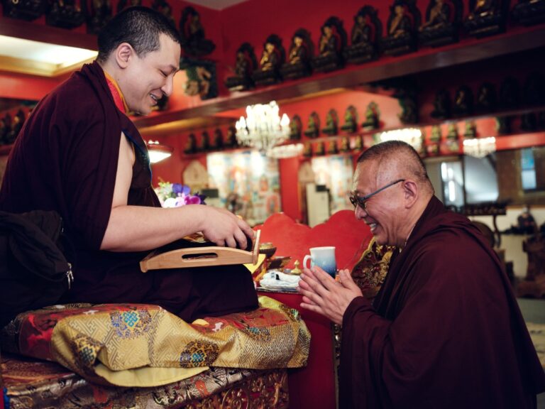 Empowerment and consecration ceremony at Karma Kagyu Monastery, Tainan ...