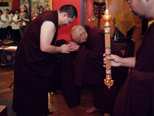 Empowerment and consecration ceremony at Karma Kagyu Monastery, Tainan ...